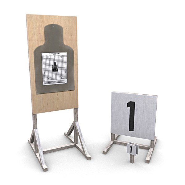 free 3ds model shoot target