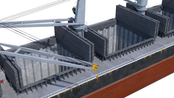 3D model bulk carrier - TurboSquid 1684320