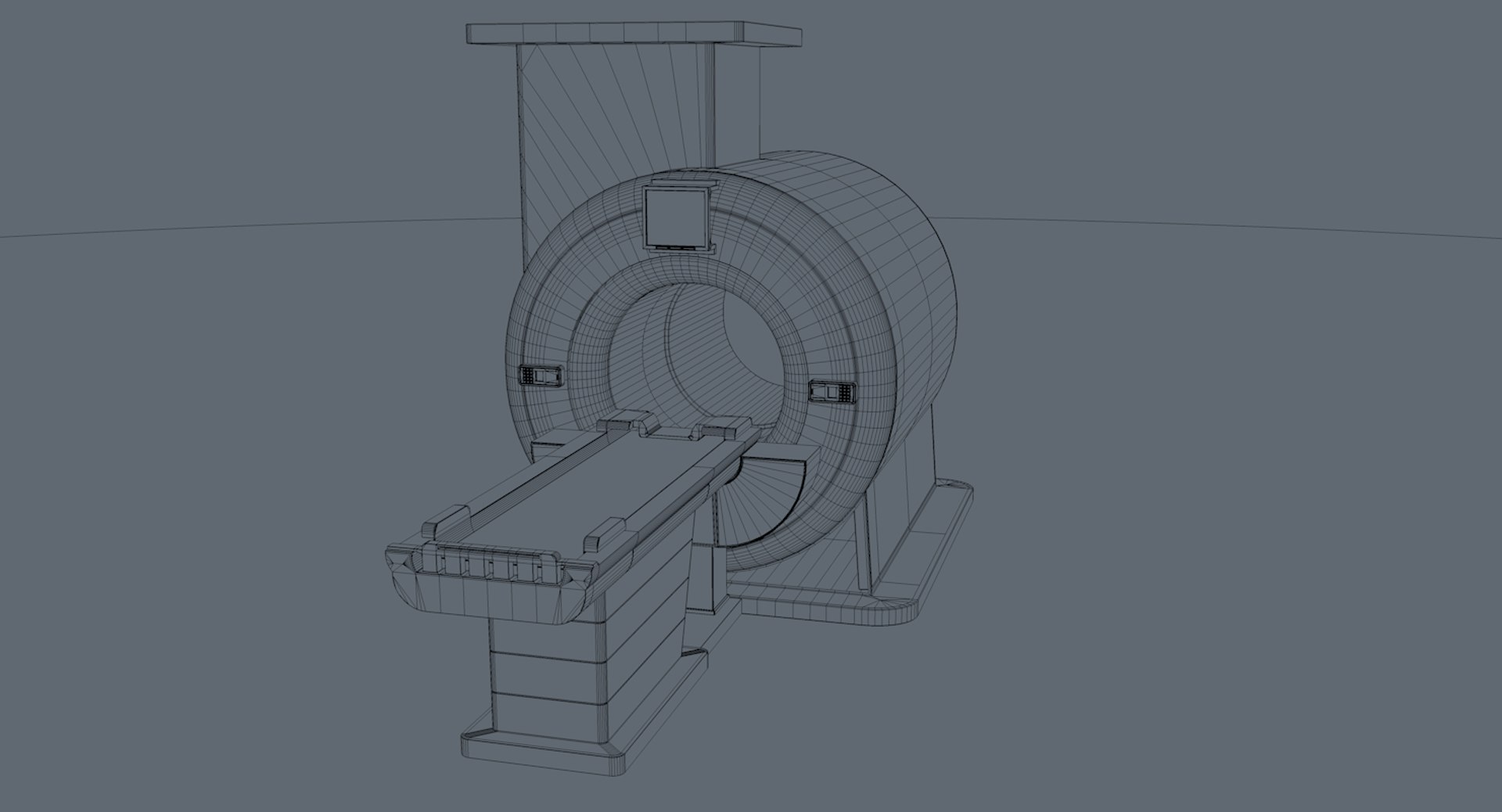Ct Scanner Machine 3D Model - TurboSquid 1688641