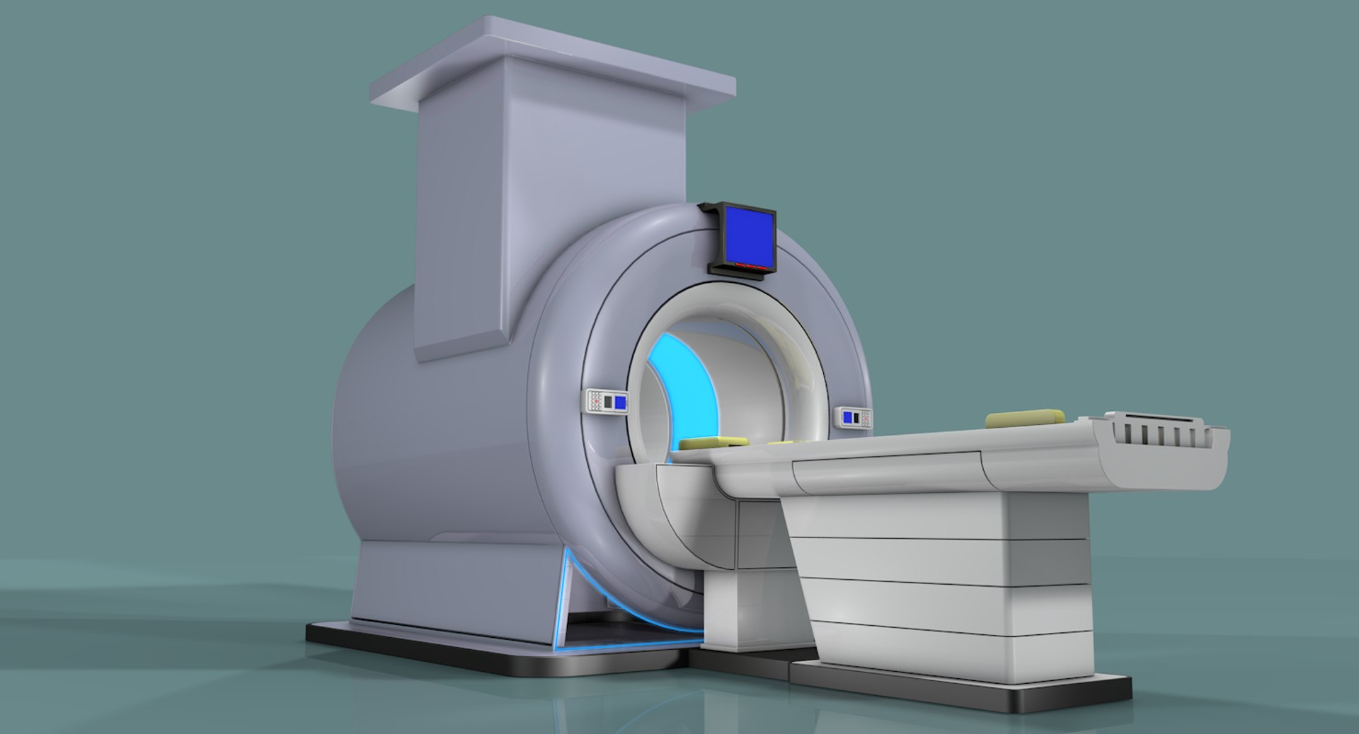 Ct Scanner Machine 3D Model - TurboSquid 1688641