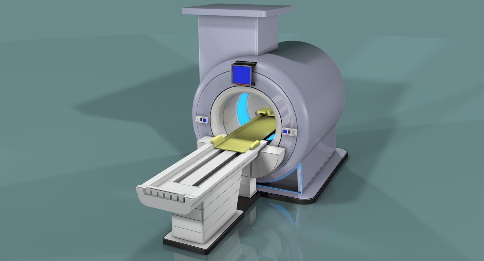 Ct Scanner Machine 3D Model - TurboSquid 1688641