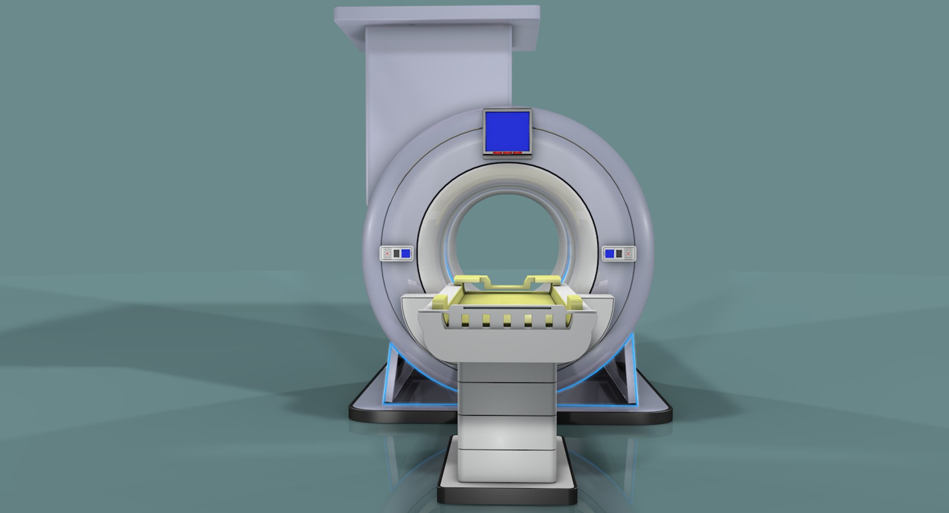 Ct Scanner Machine 3D Model - TurboSquid 1688641