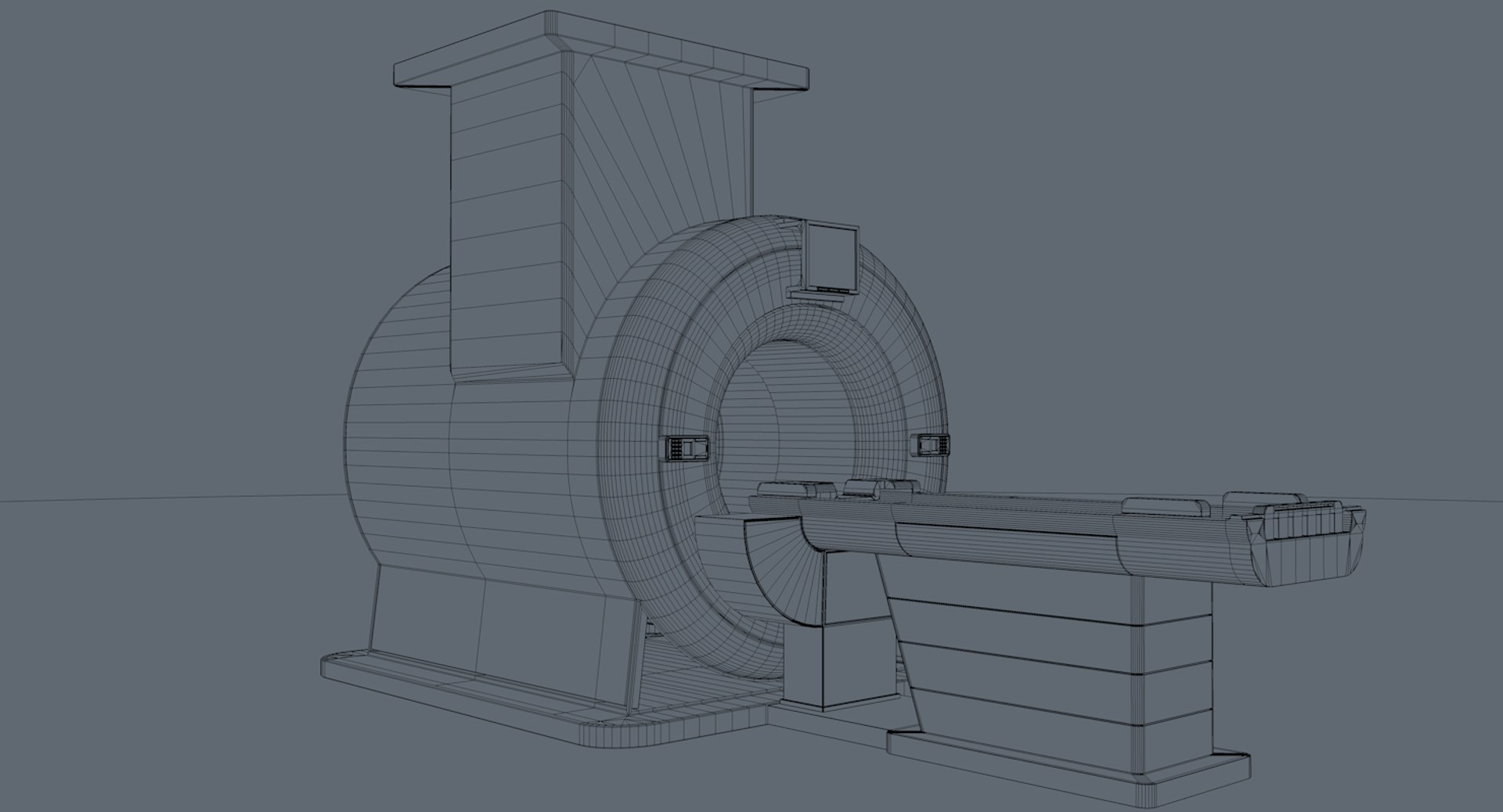 Ct Scanner Machine 3D Model - TurboSquid 1688641