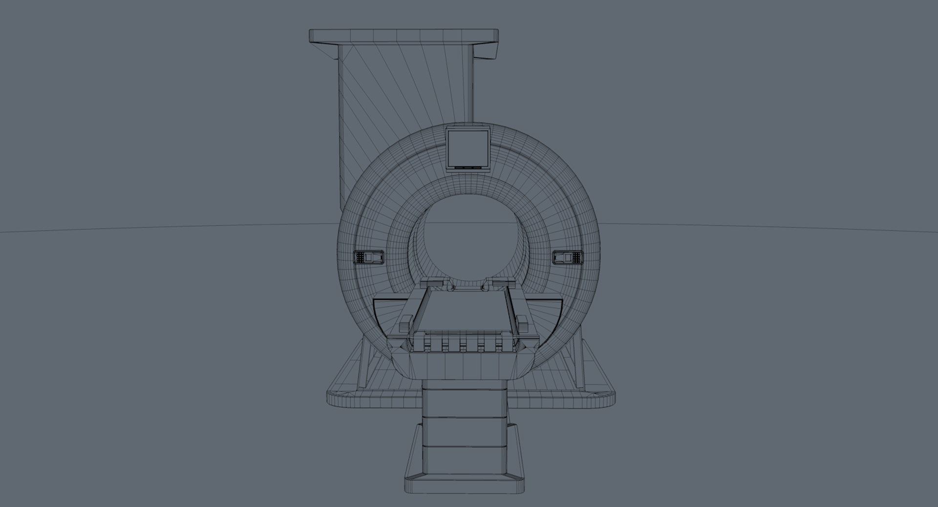 Ct Scanner Machine 3D Model - TurboSquid 1688641