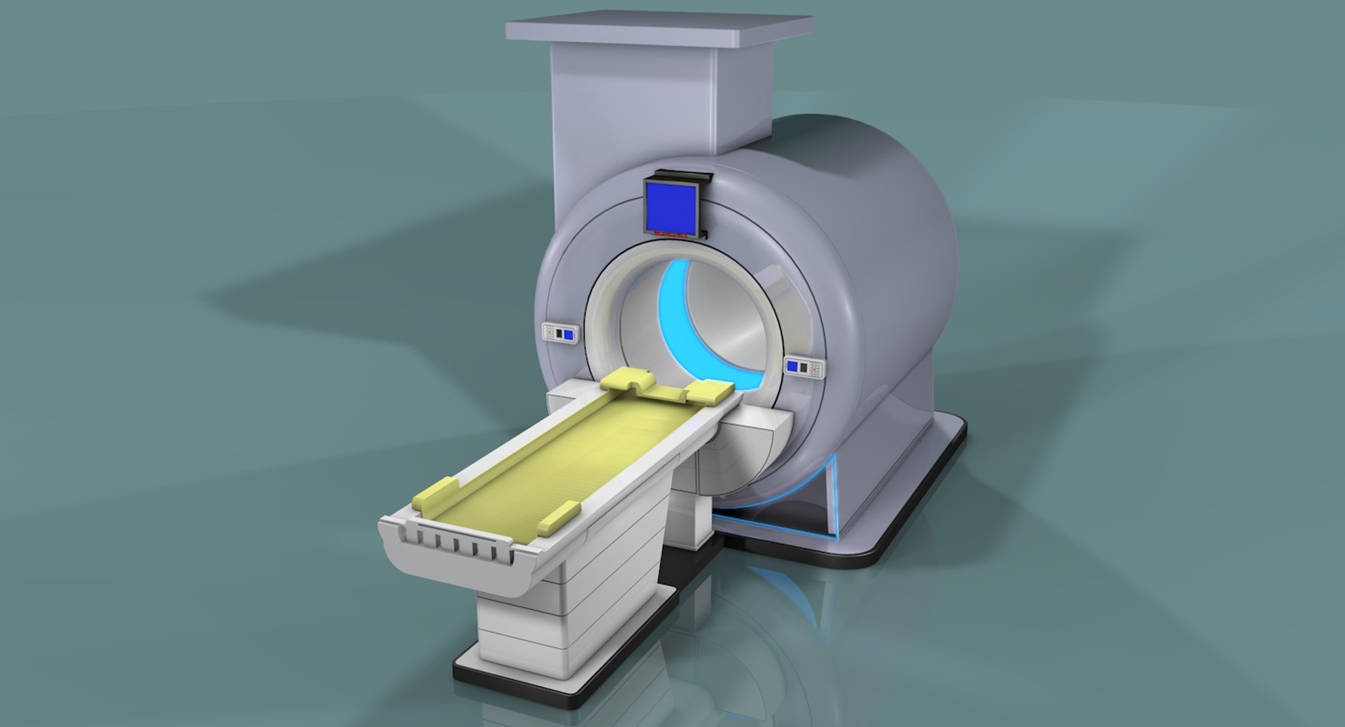Ct Scanner Machine 3D Model - TurboSquid 1688641