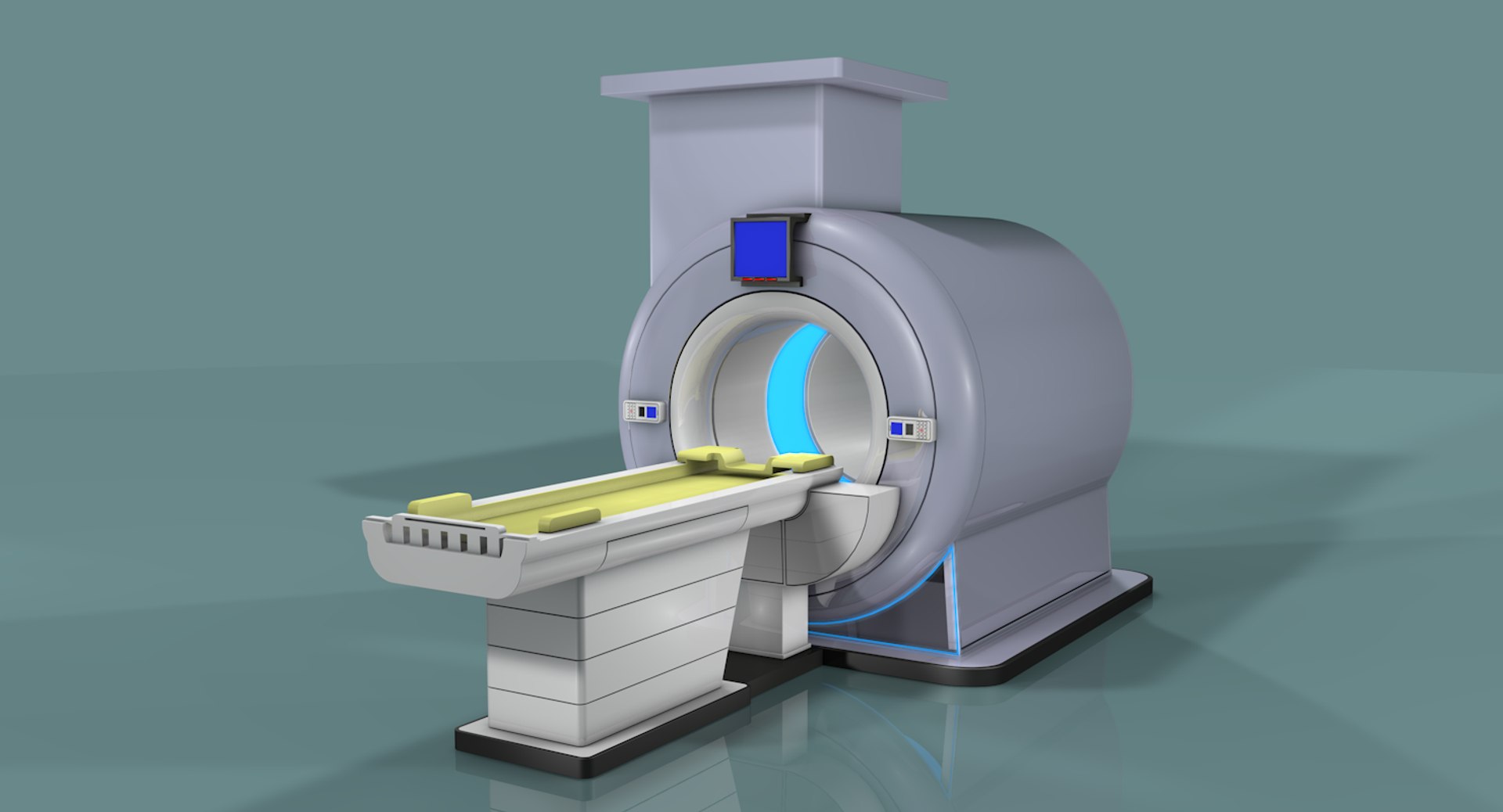 Ct Scanner Machine 3D Model - TurboSquid 1688641