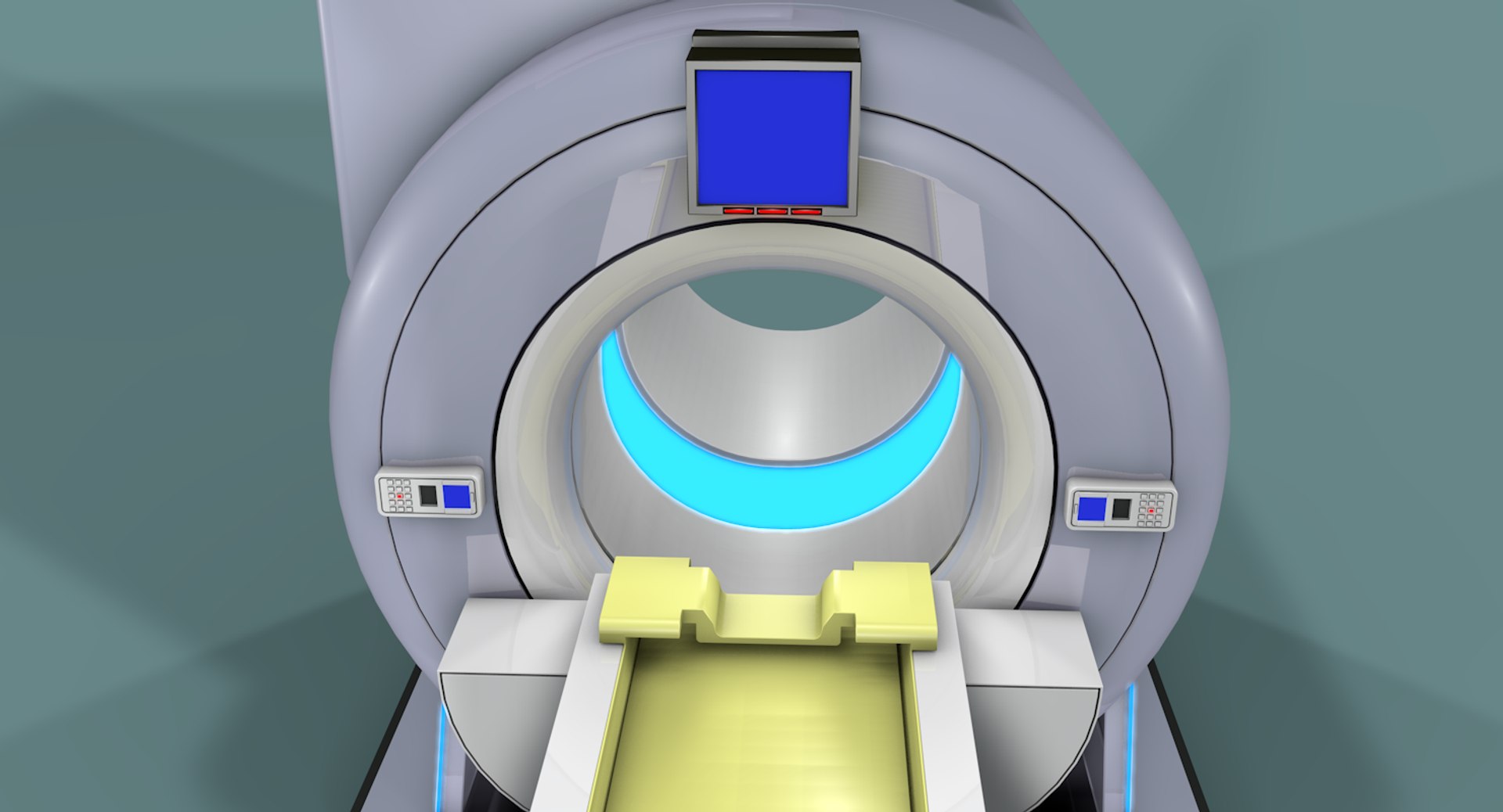 Ct Scanner Machine 3D Model - TurboSquid 1688641