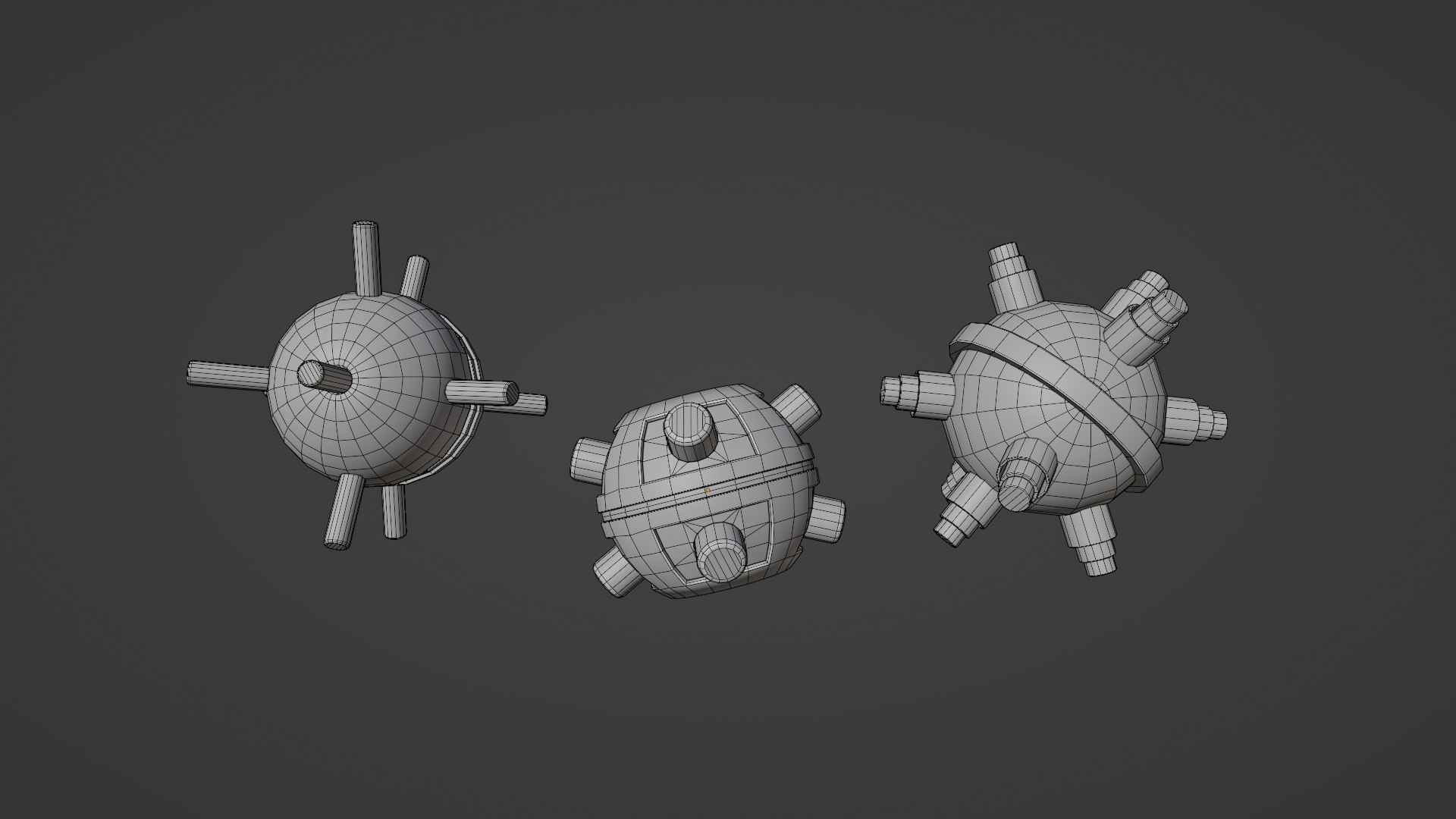 Space Bombs Model - TurboSquid 2026020