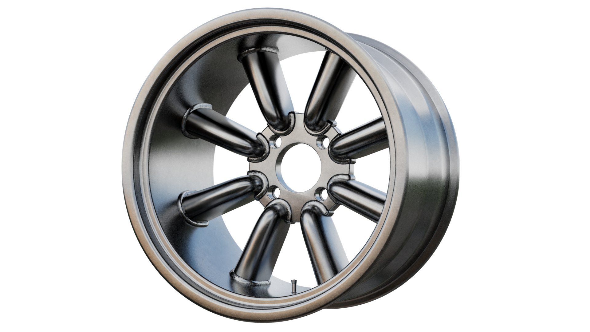 RS 와타나베 8 스포크 휠 3D 모델 - TurboSquid 1746455