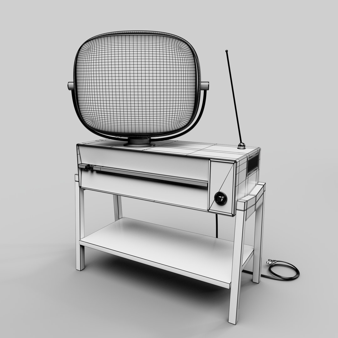 1959 Philco Predicta 3D Model - TurboSquid 2292671