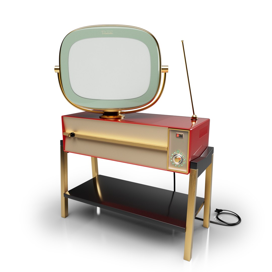 1959 Philco Predicta 3D Model - TurboSquid 2292671