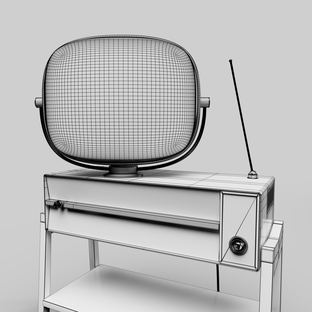 1959 Philco Predicta 3D Model - TurboSquid 2292671