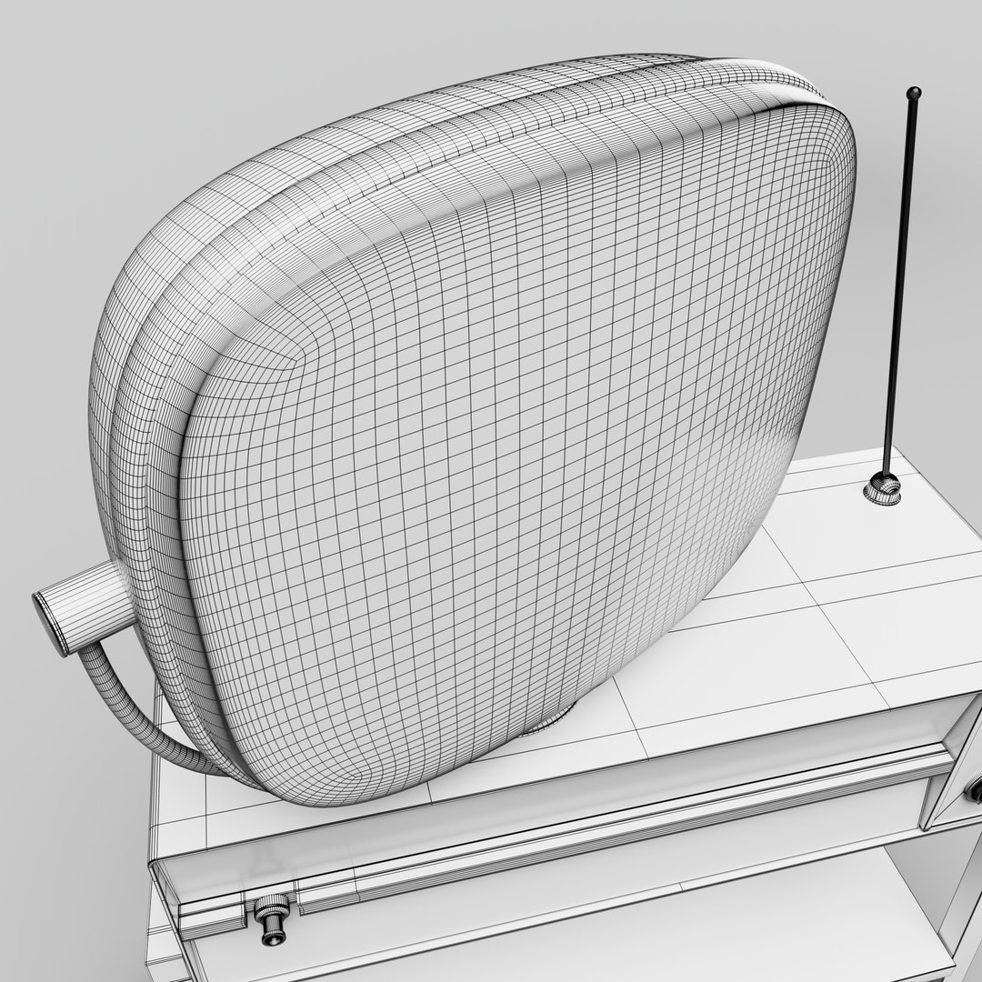 1959 Philco Predicta 3D Model - TurboSquid 2292671
