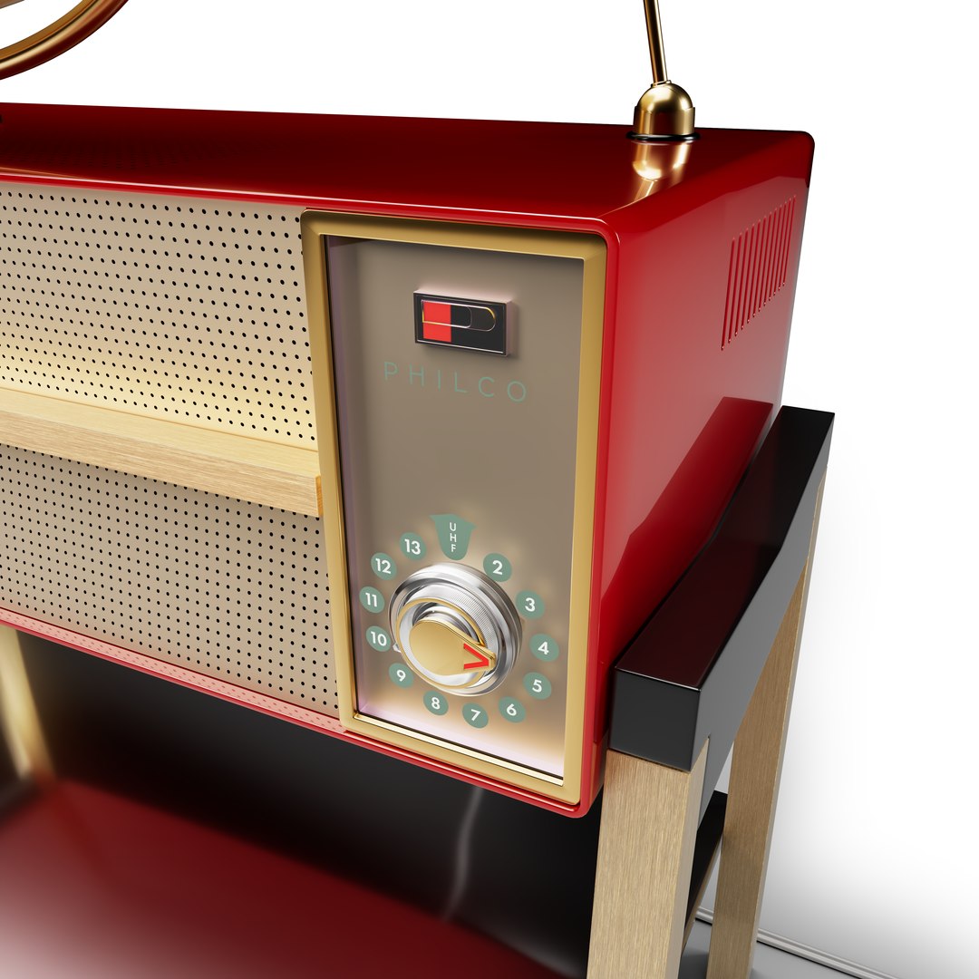 1959 Philco Predicta 3D Model - TurboSquid 2292671
