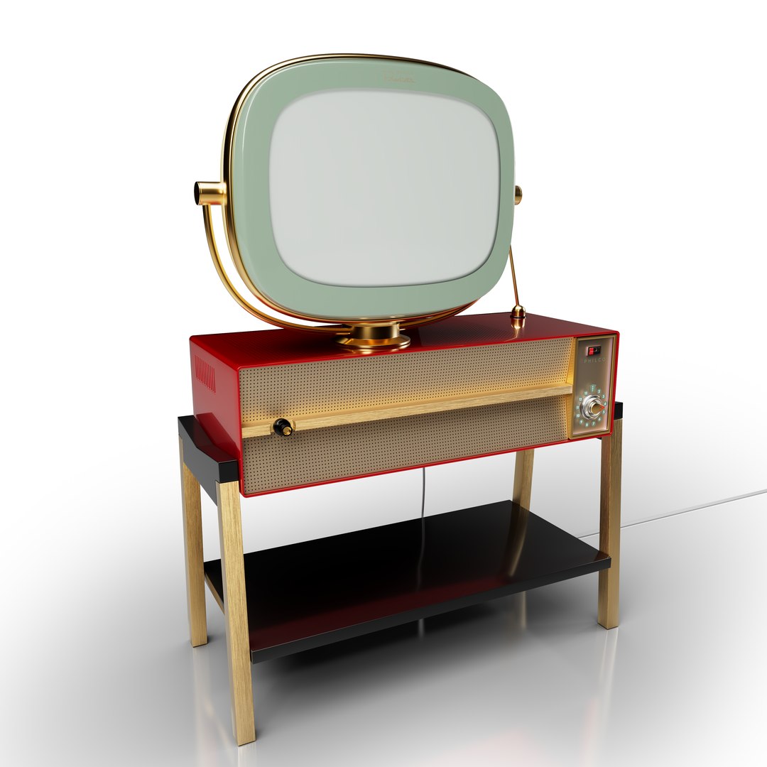1959 Philco Predicta 3D Model - TurboSquid 2292671