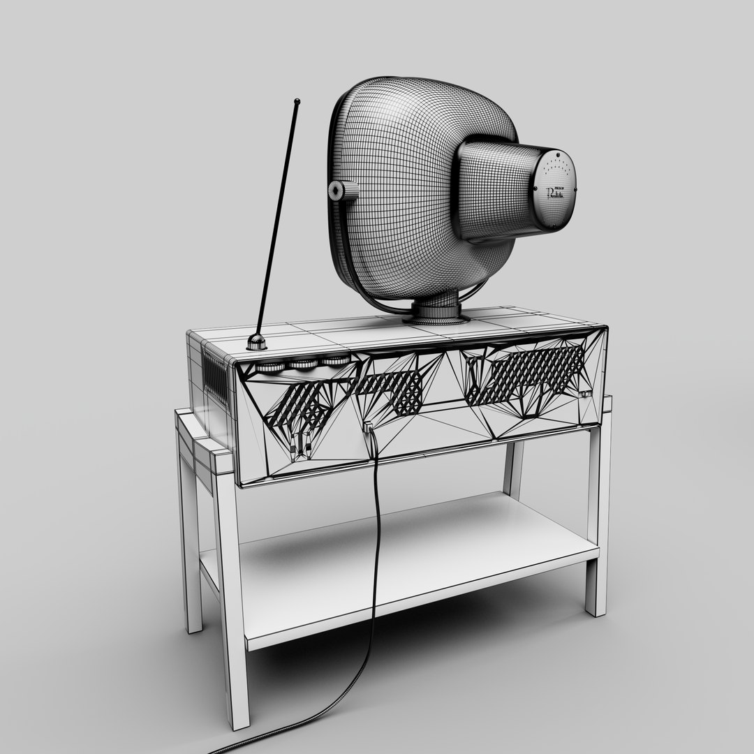 1959 Philco Predicta 3D Model - TurboSquid 2292671