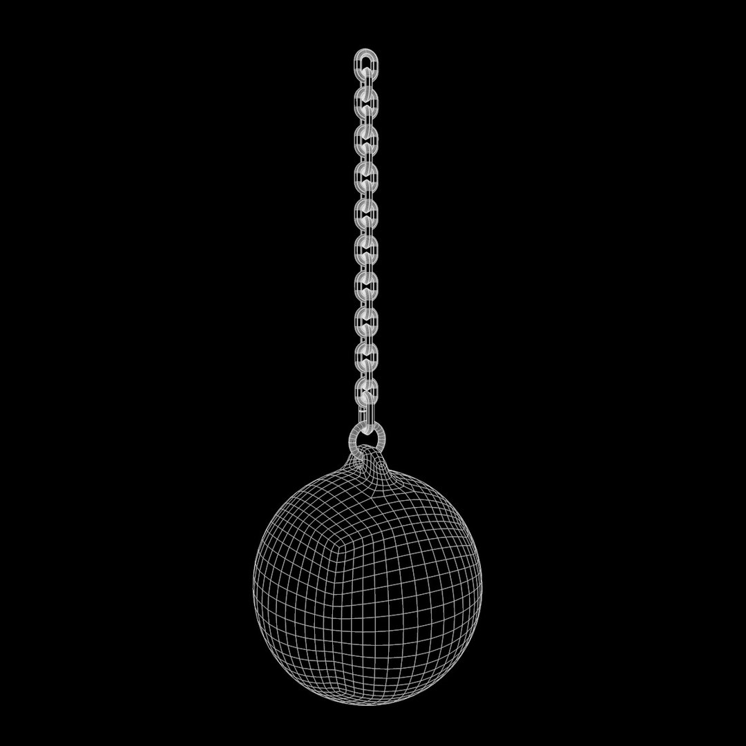 Wrecking Ball Mesh 3d Model