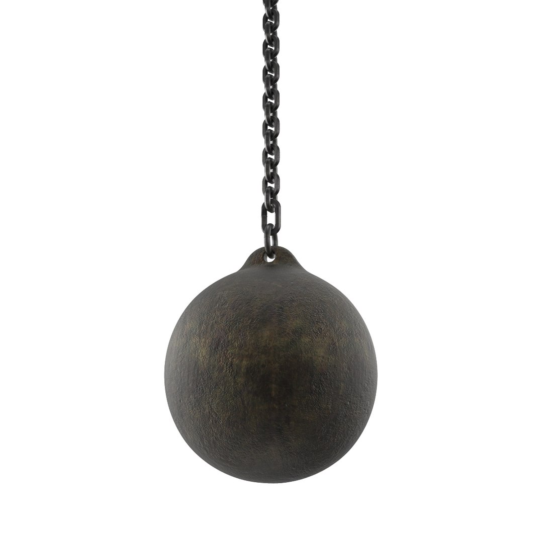 Wrecking Ball Mesh 3d Model