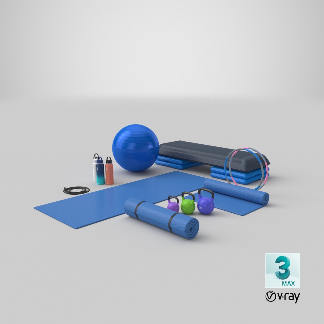 3D Exercise Collection - TurboSquid 1758246