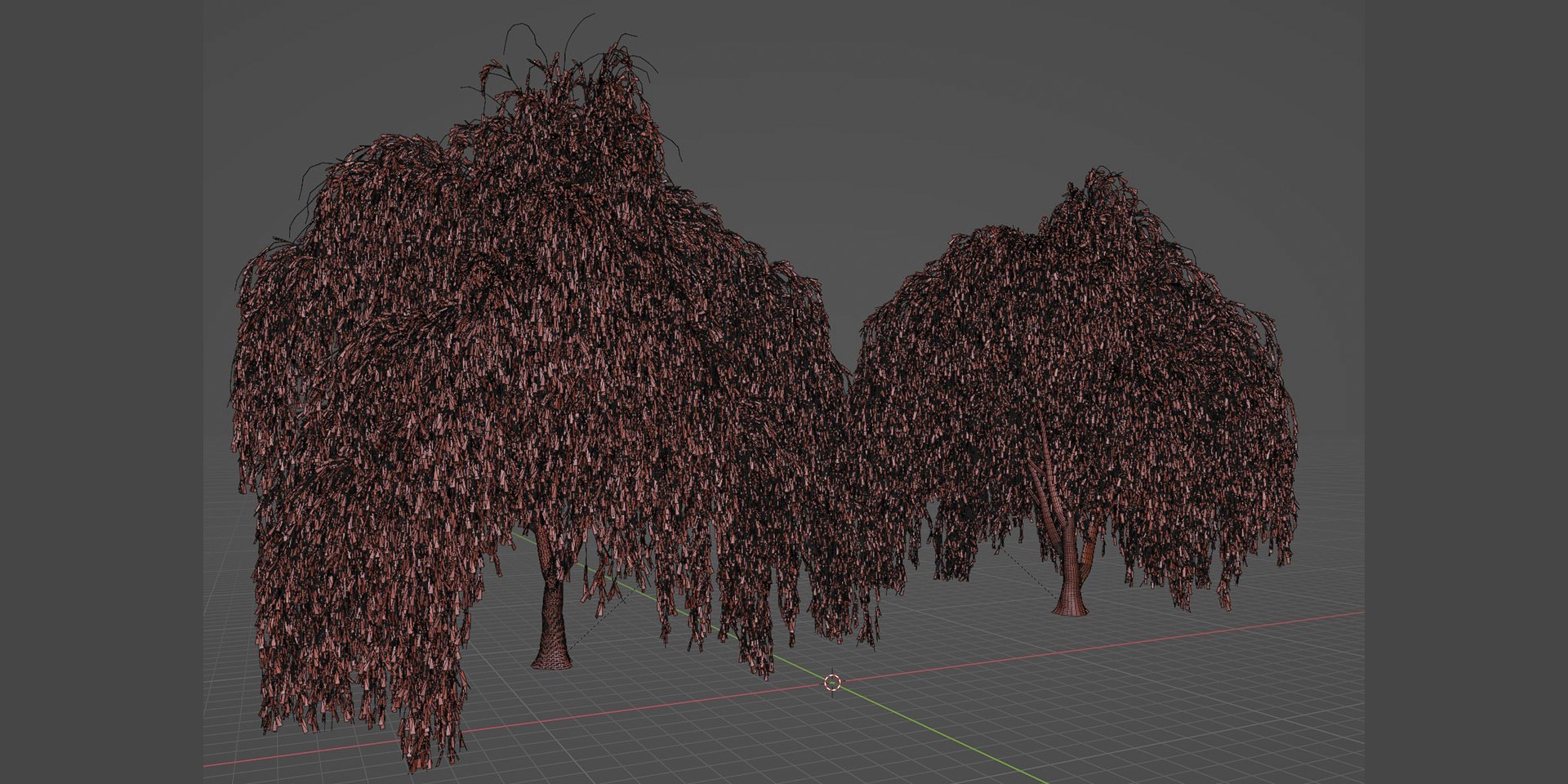 3D Willow Trees Vol 7 Model - TurboSquid 2101758
