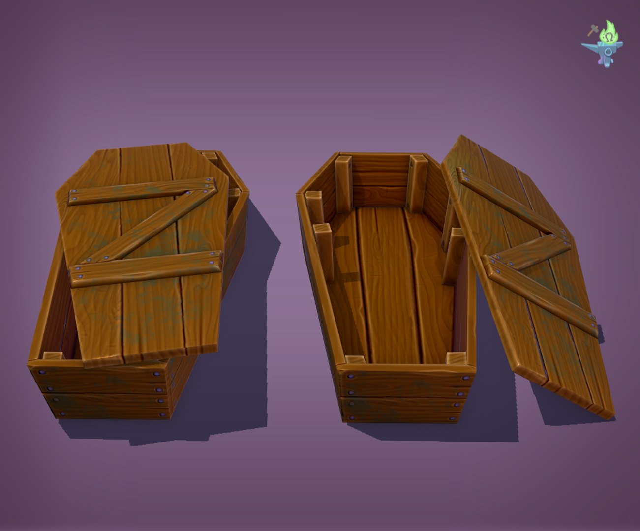 3D coffin ready model - TurboSquid 1544212