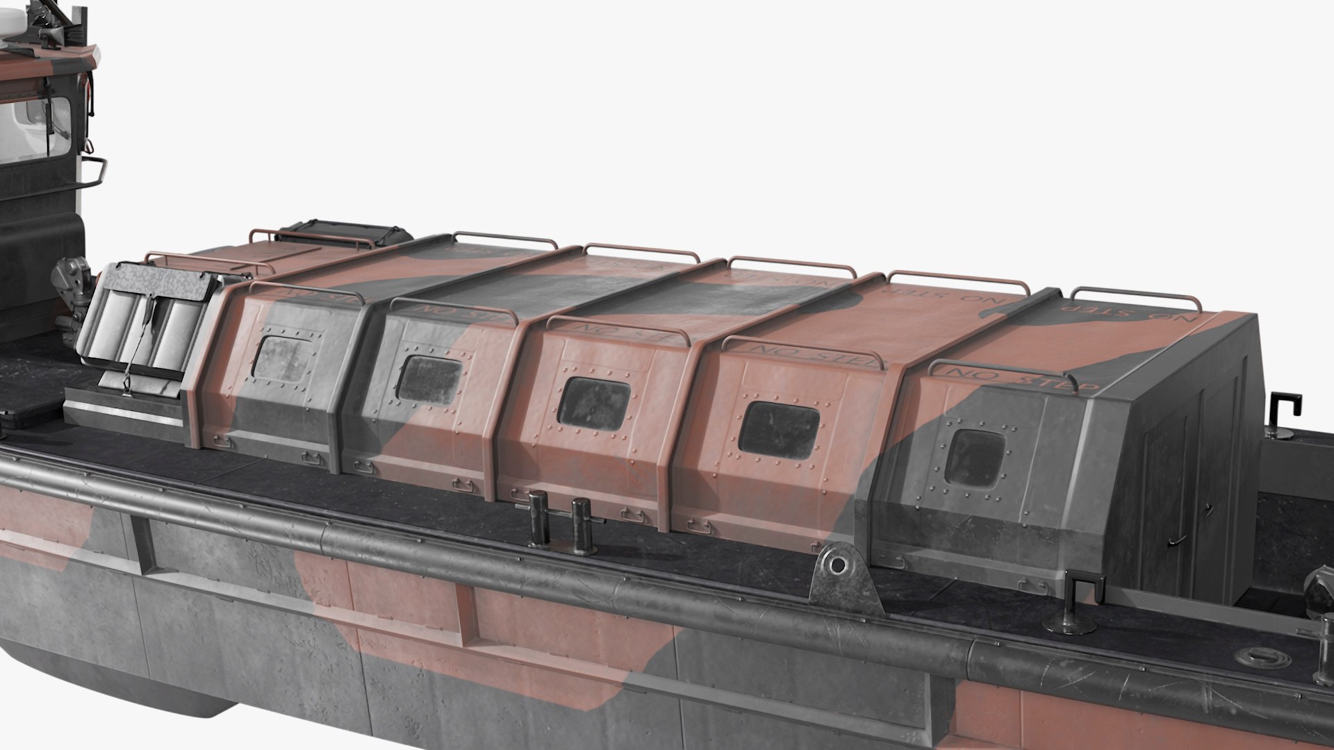 Landing Craft Vehicle Personnel MK5 Rigged 3D Model - TurboSquid 2326314