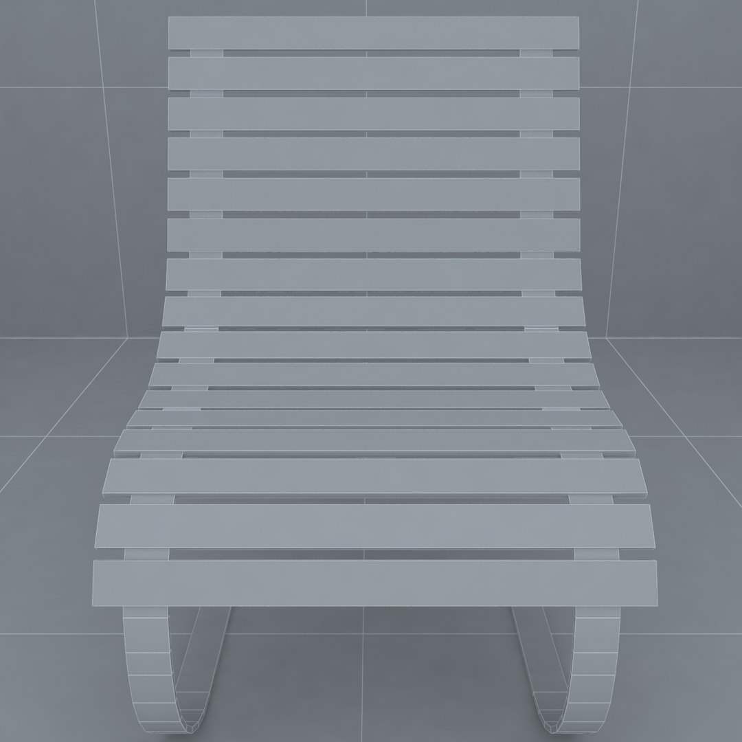 3d model seat living room