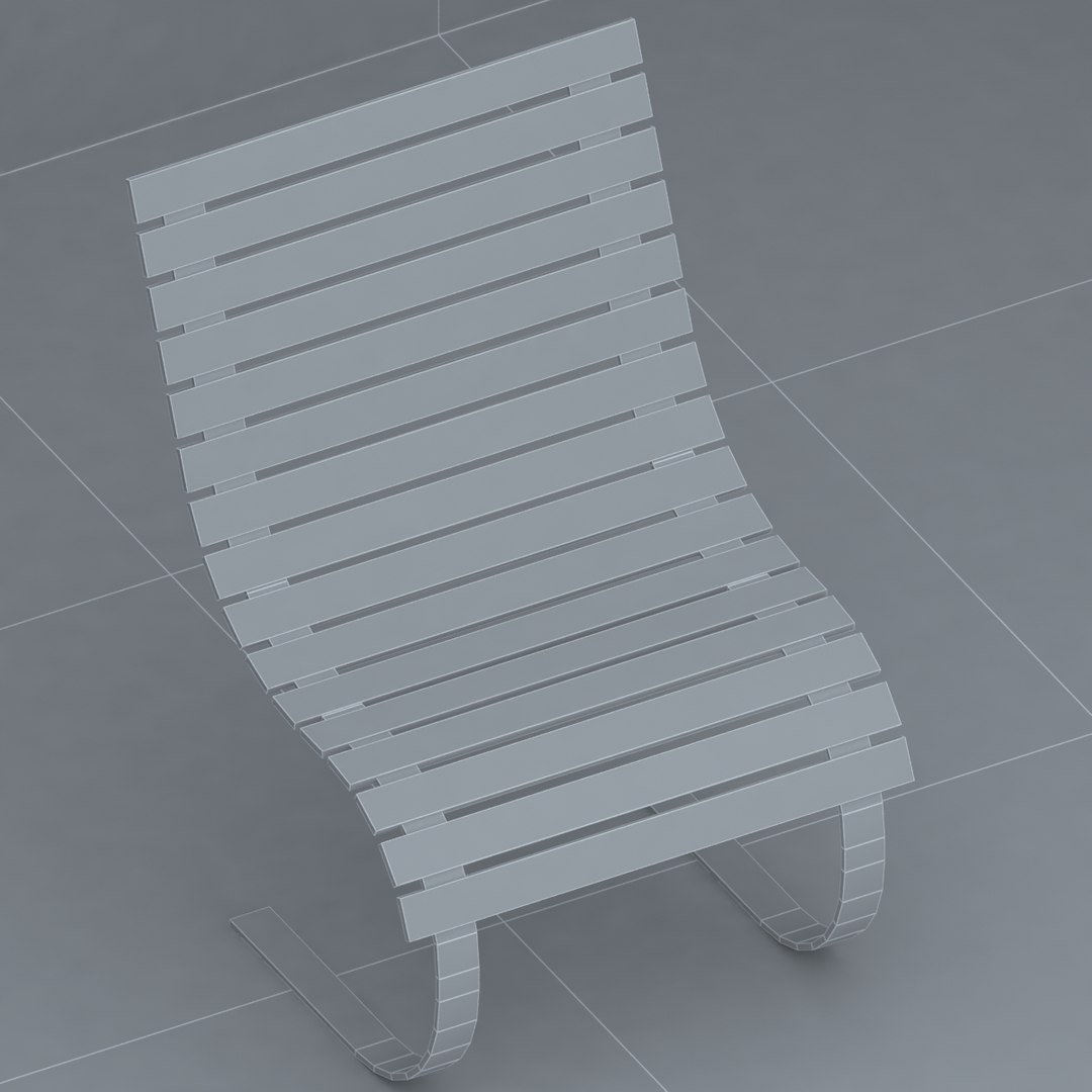 3d model seat living room