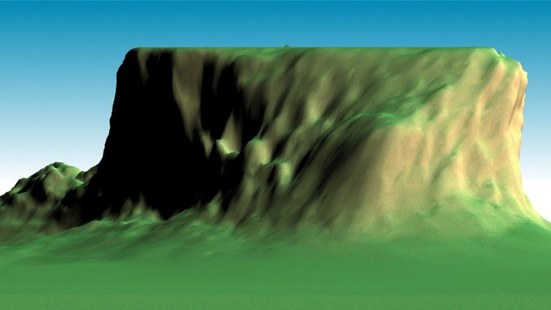 3d Max Terrain Morph Targets Landscape