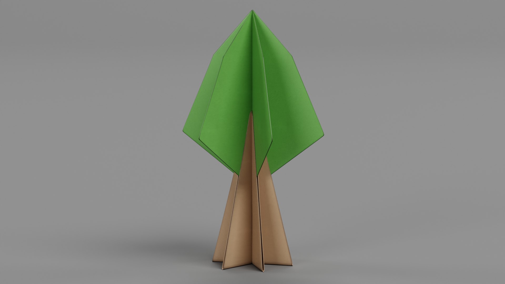 Paper Tree 03 Model - TurboSquid 2184837