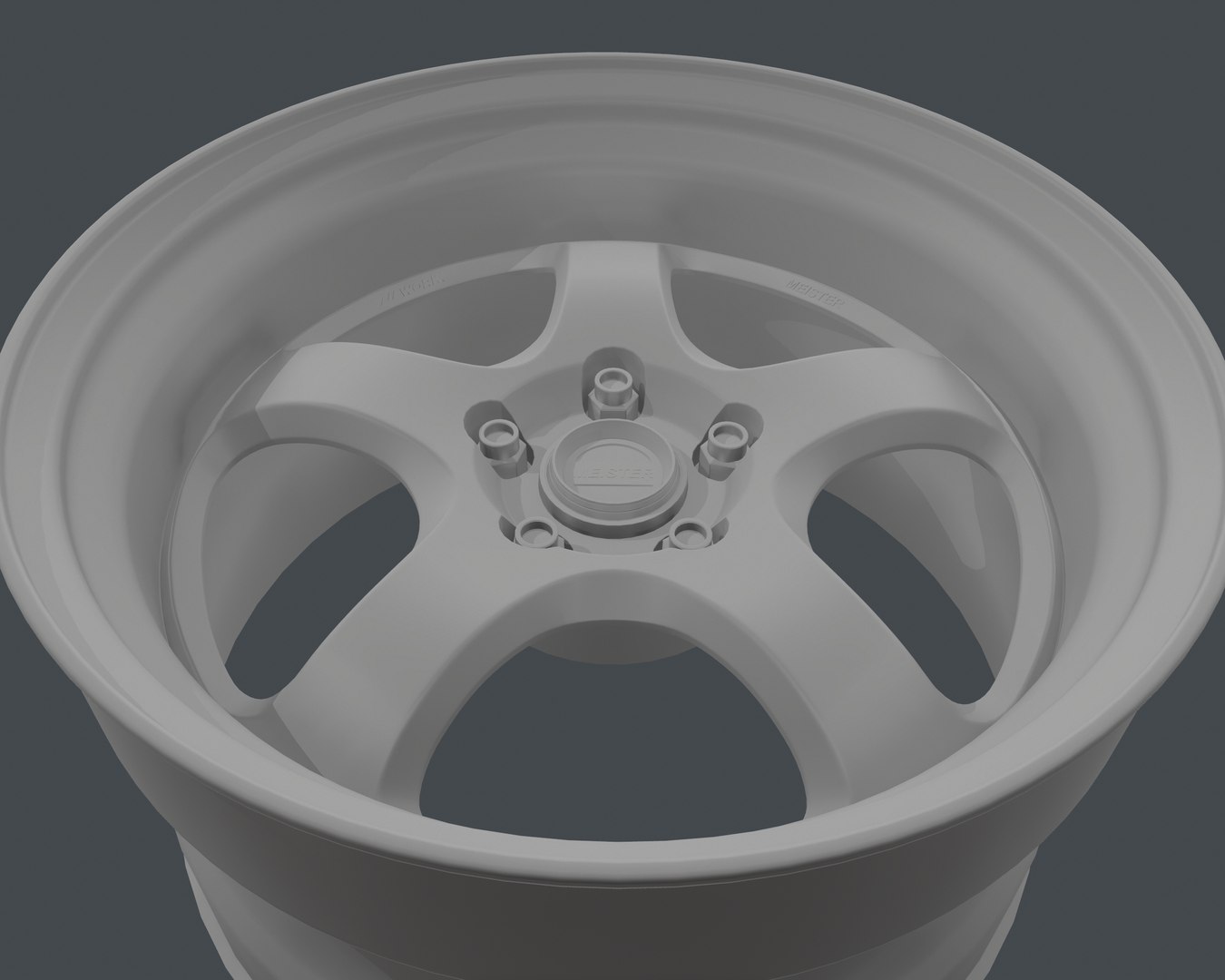 3D Rim Meister Work Wheels - TurboSquid 1440693