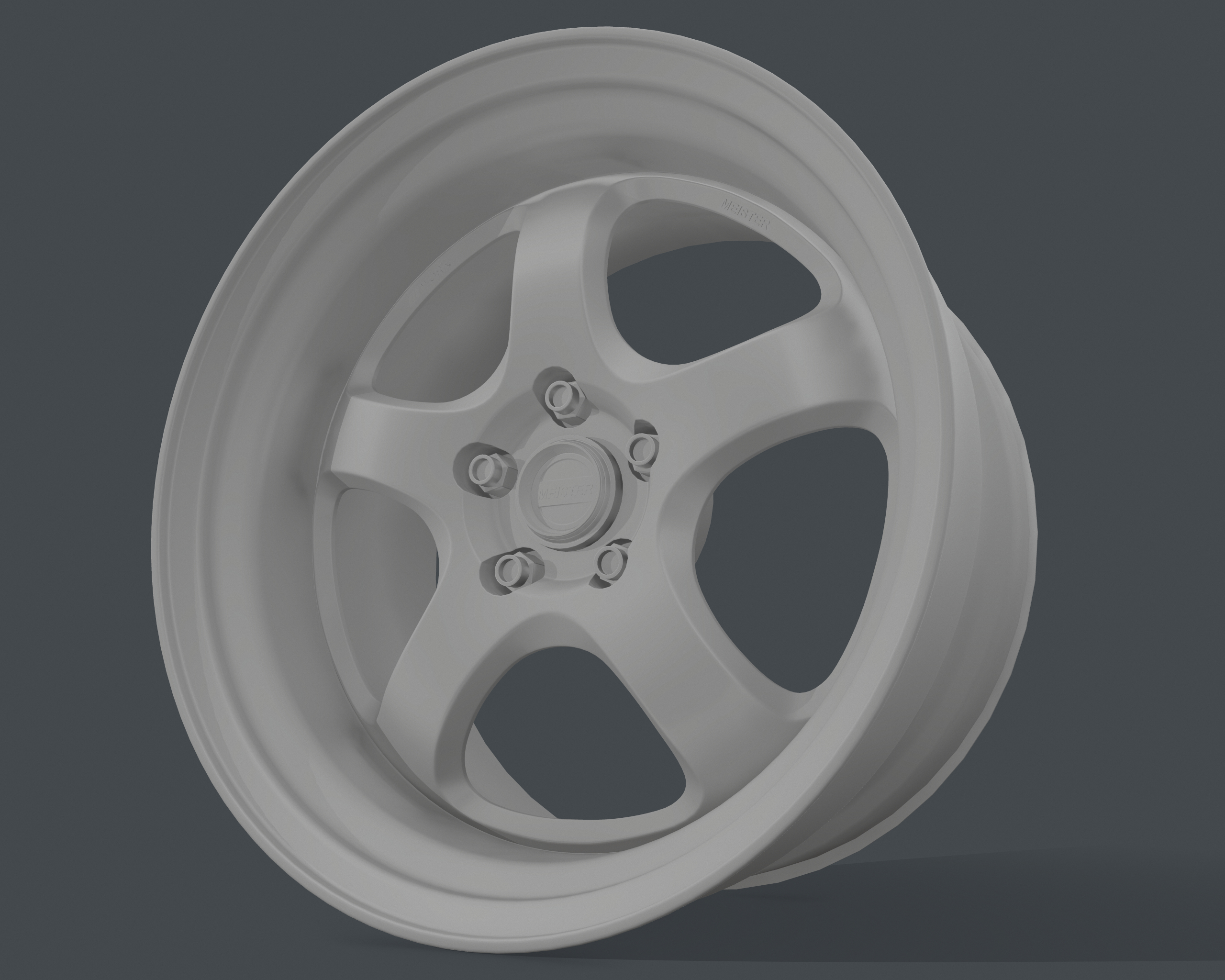 3D rim meister work wheels - TurboSquid 1440693