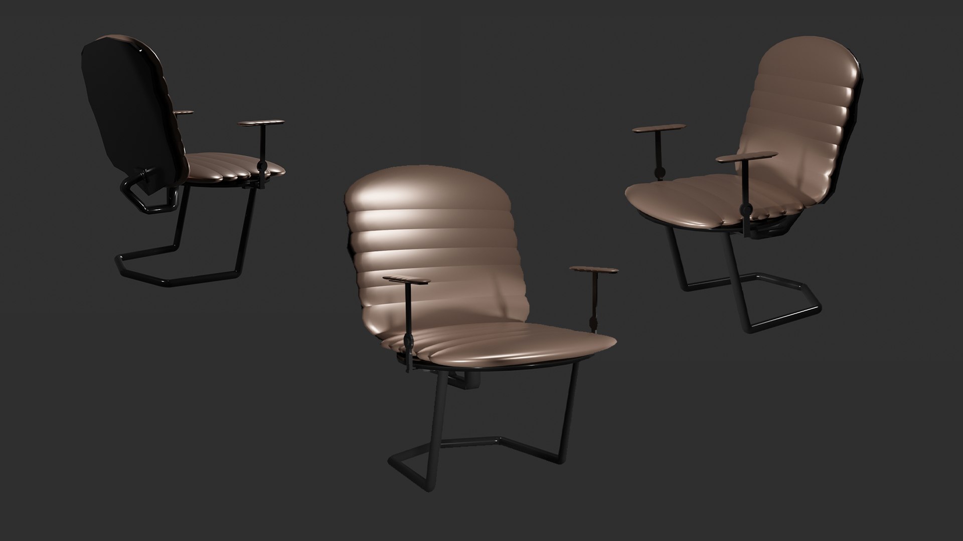 Simple Chair 3D Model - TurboSquid 2063304