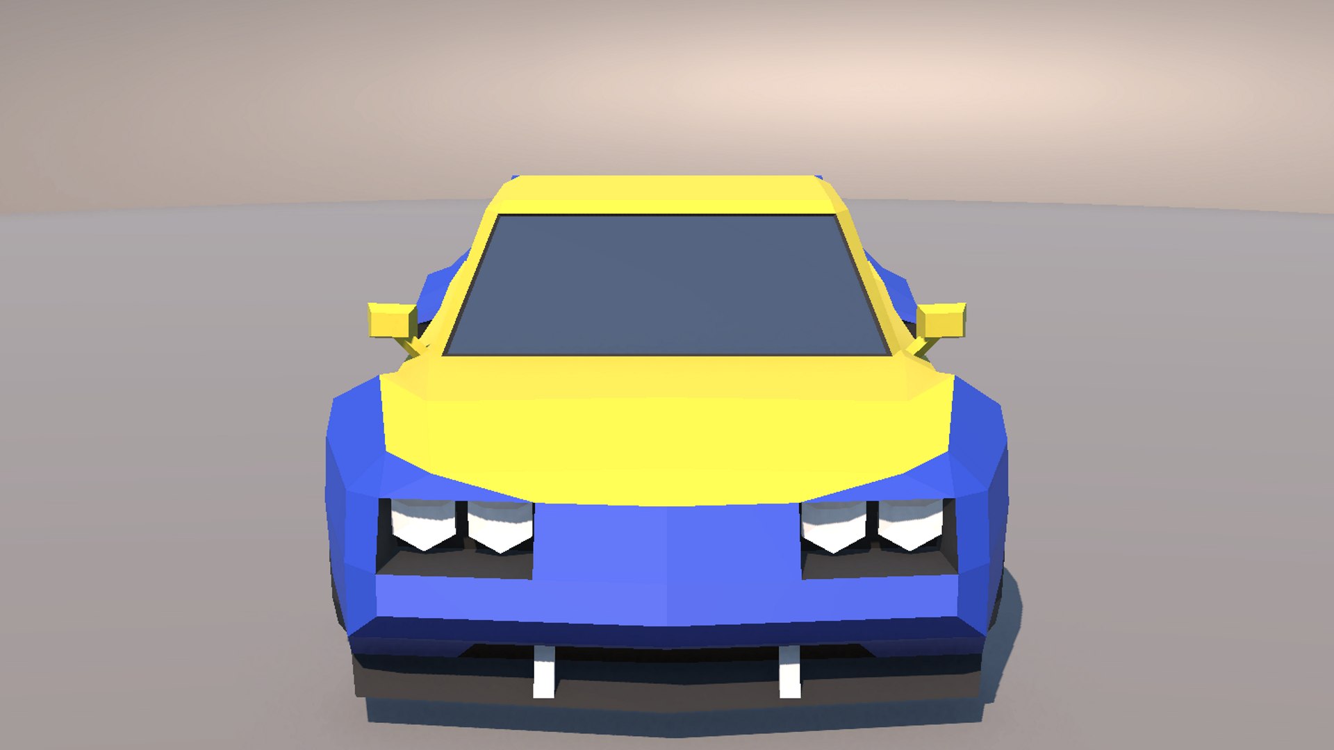 Low Poly Muscle Touring Car V2 GAME MOBILE READY Model - TurboSquid 2407866