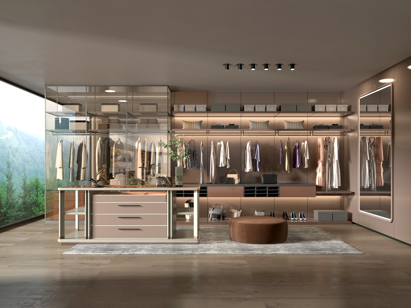 Collection Of Dressing room3D模型 - TurboSquid 2036528