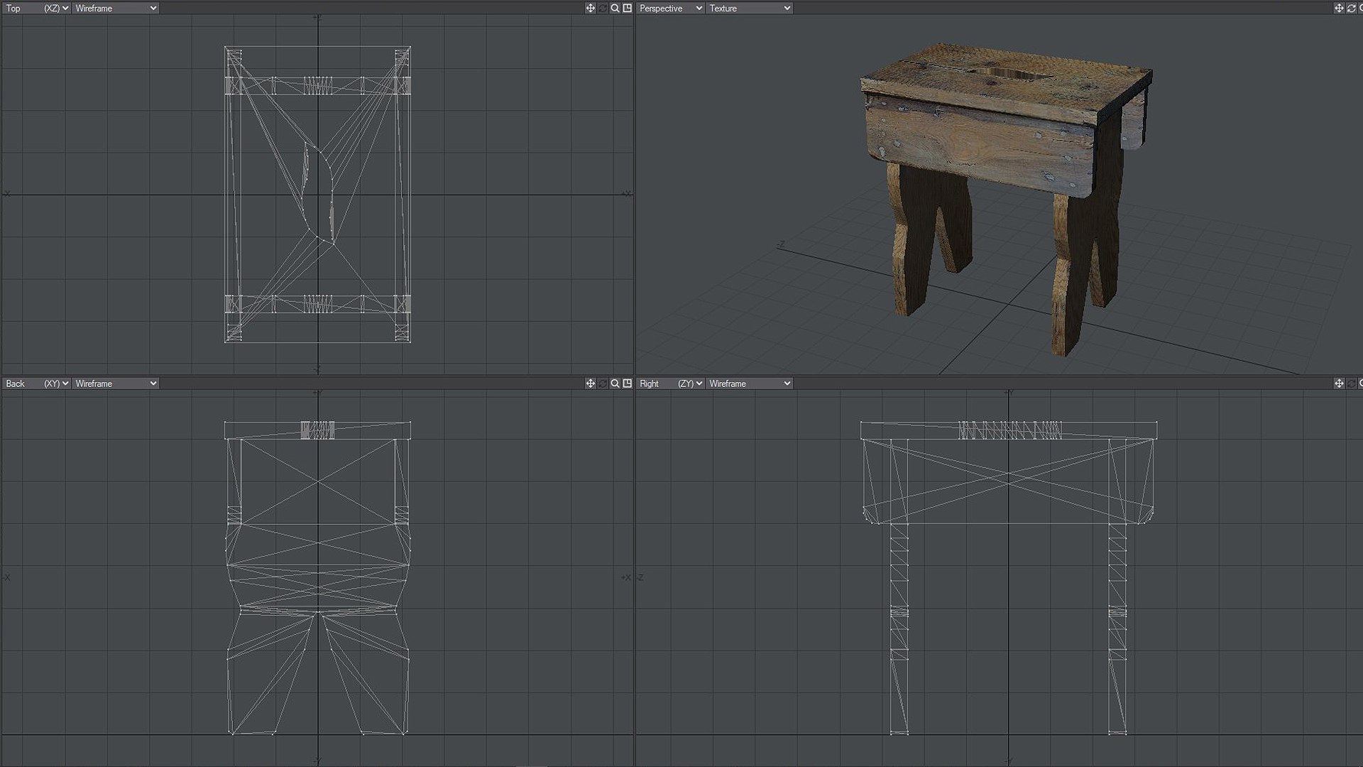 3D Stool Model - TurboSquid 1955576