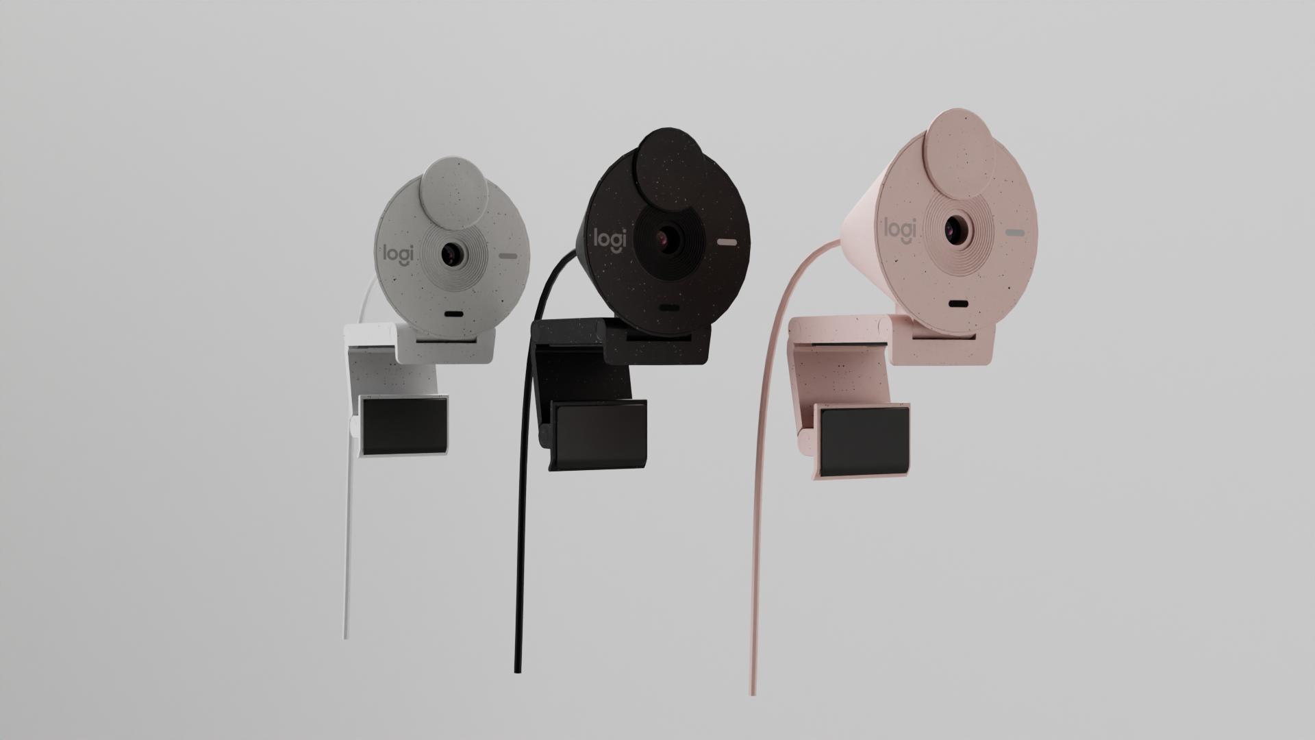 3D Logitech Brio 300 Model - TurboSquid 2115777