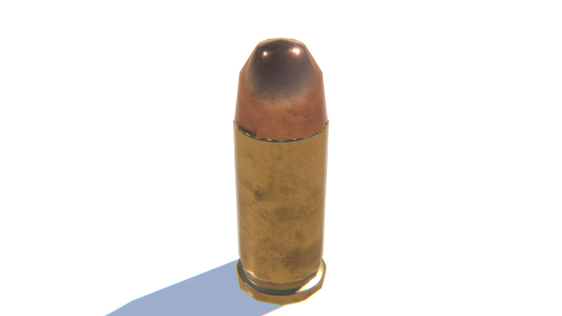 3D 45ACP Ammo Low-poly model - TurboSquid 1800163