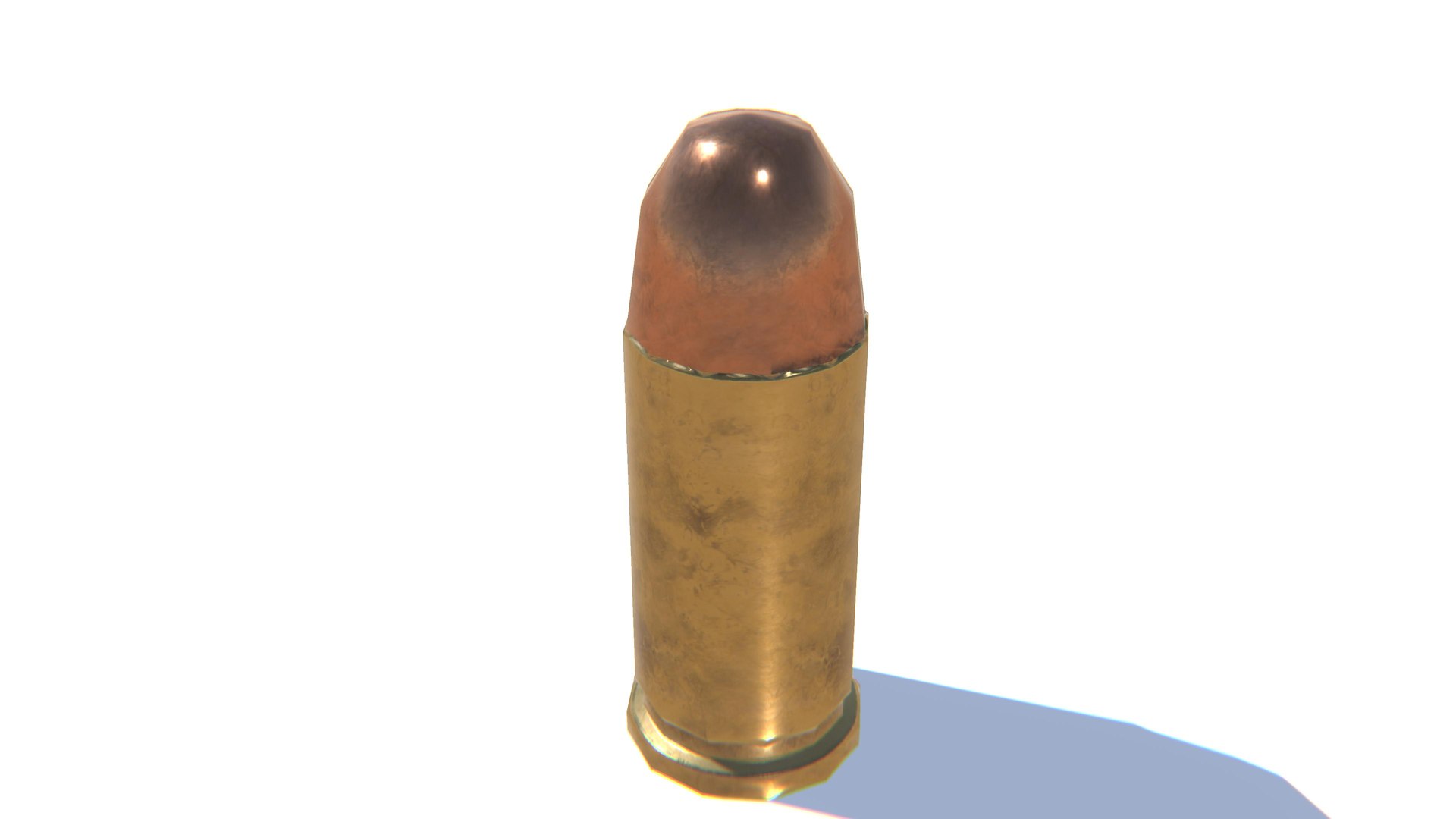 3D 45ACP Ammo Low-poly Model - TurboSquid 1800163
