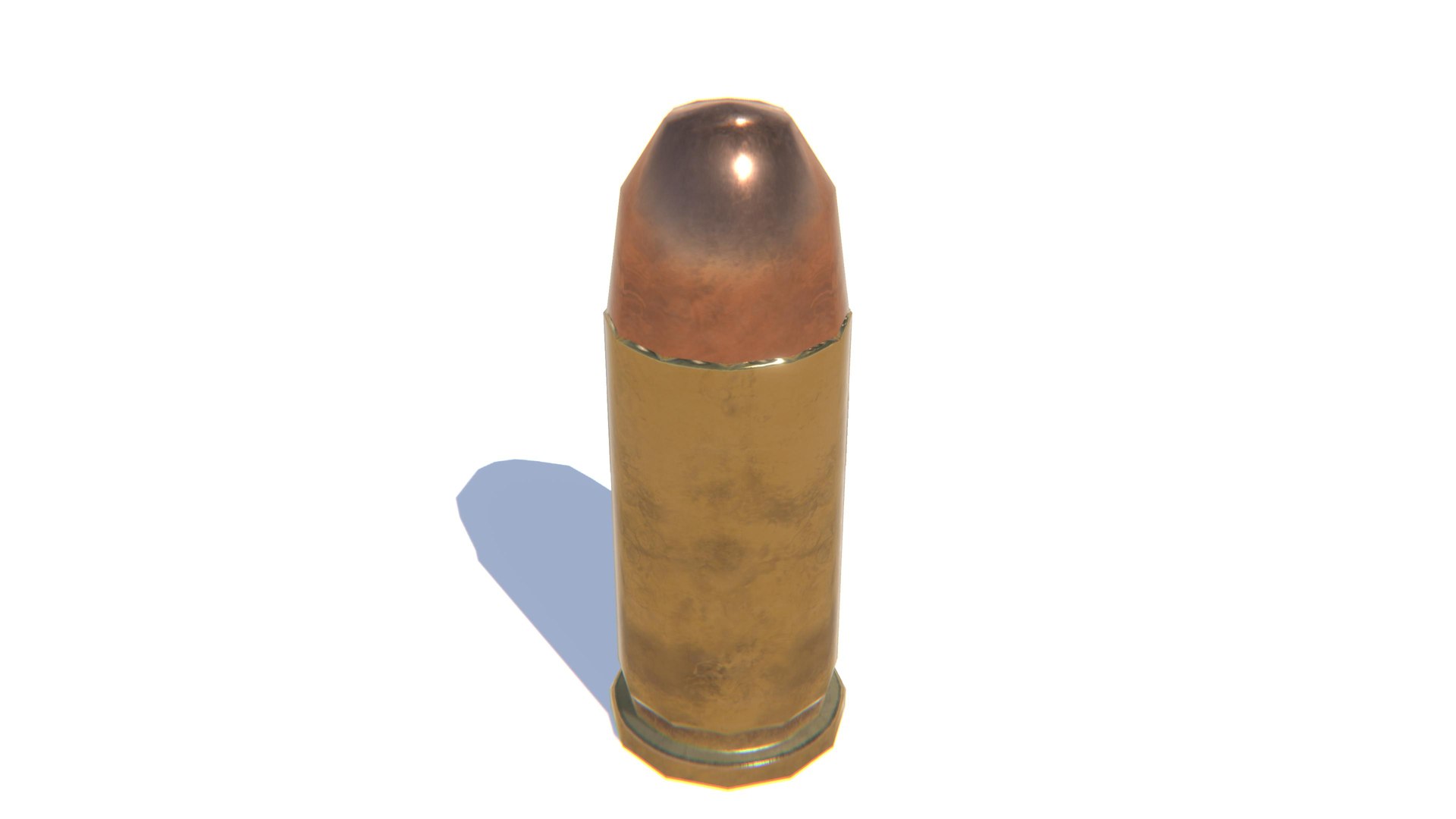 3D 45ACP Ammo Low-poly Model - TurboSquid 1800163