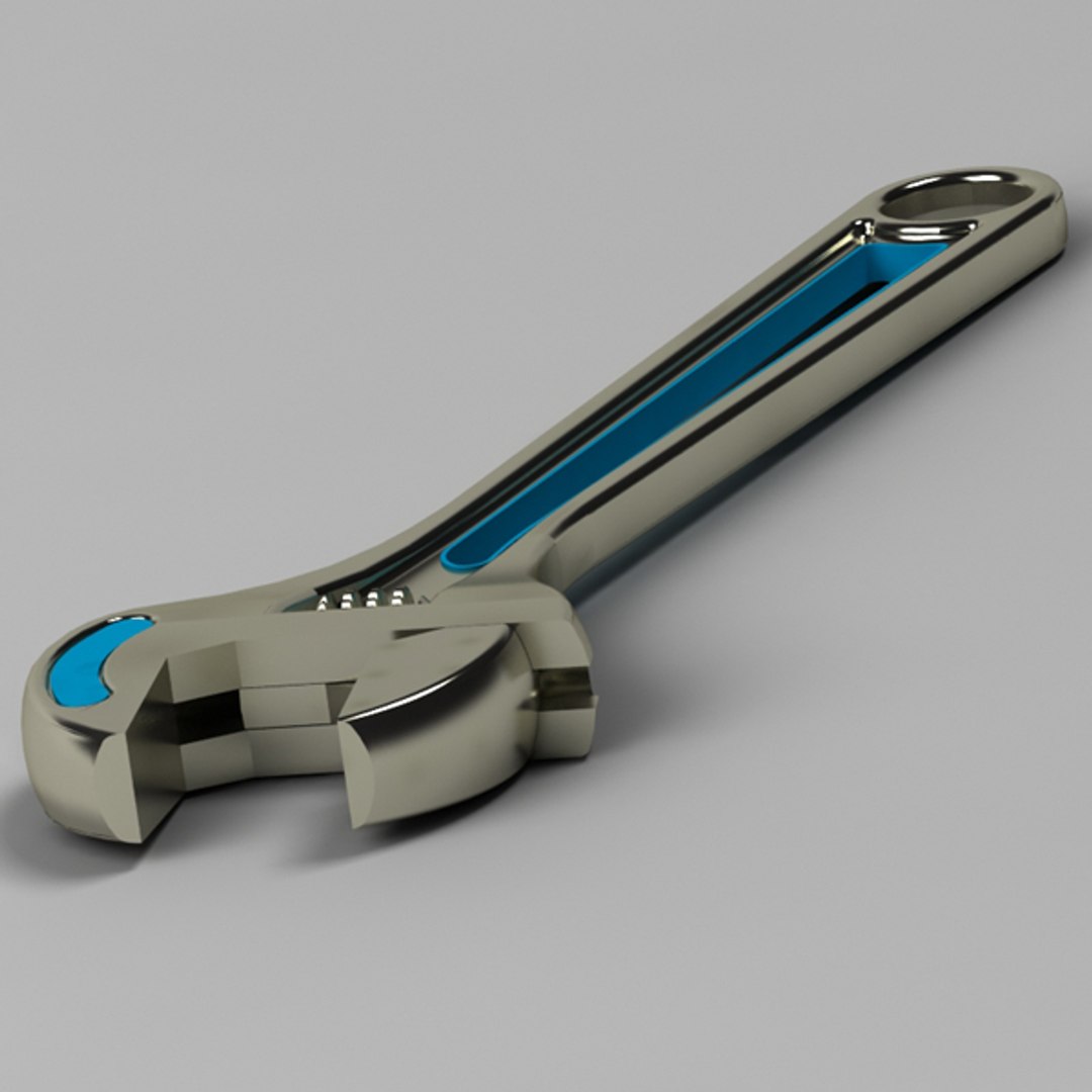 3d Wrench Model