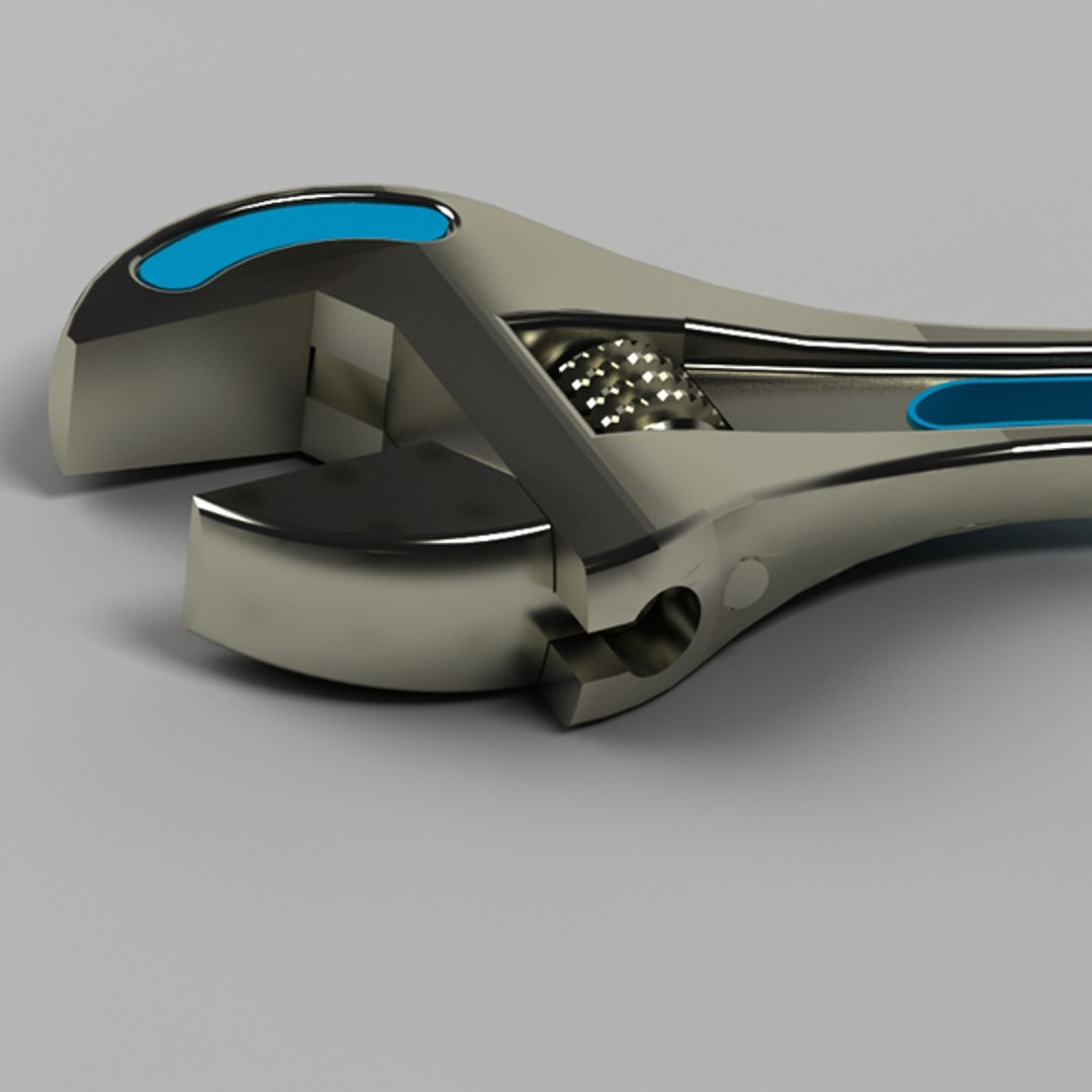 3d Wrench Model