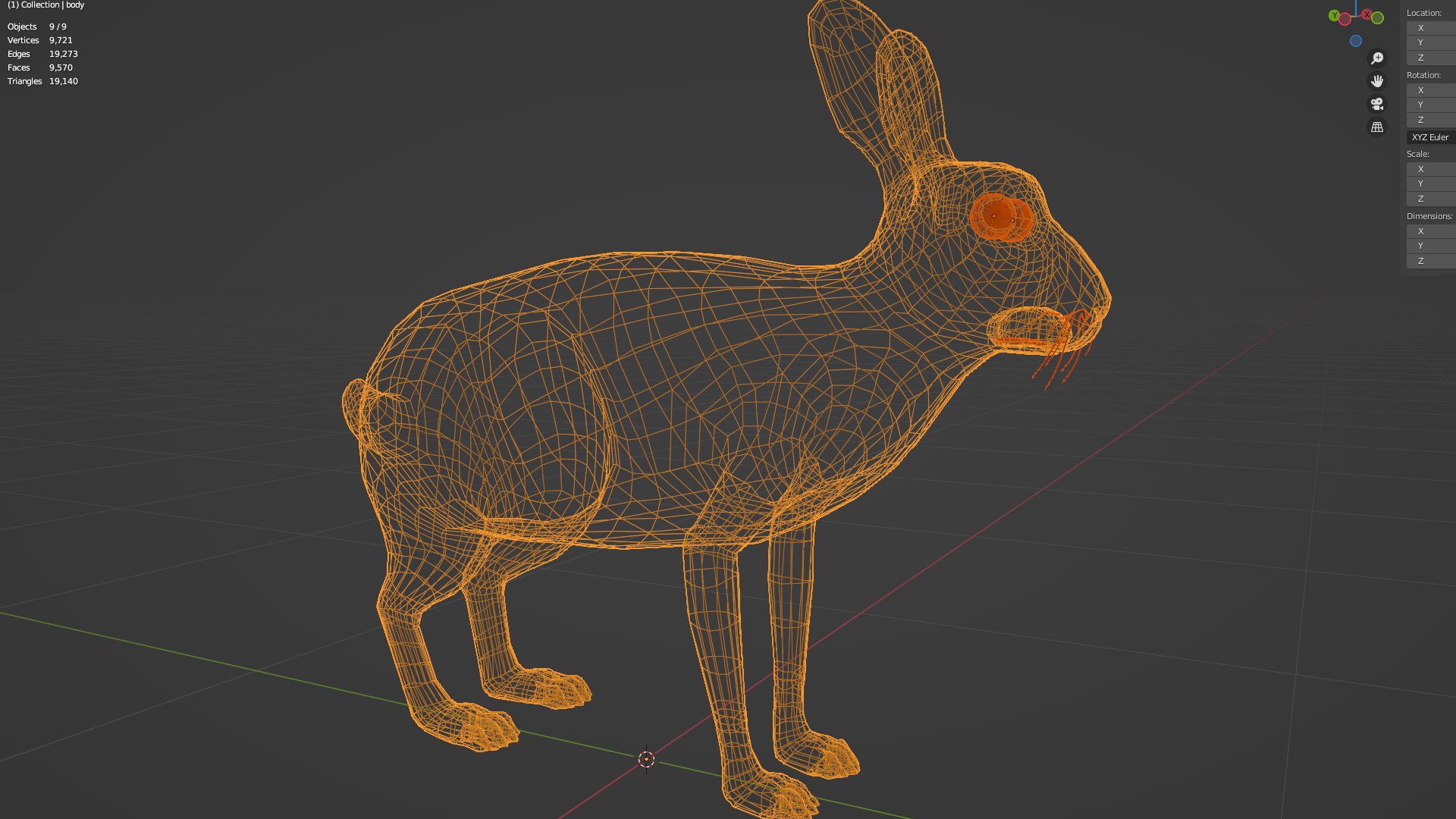 Rabbit 3D Model - TurboSquid 2022877