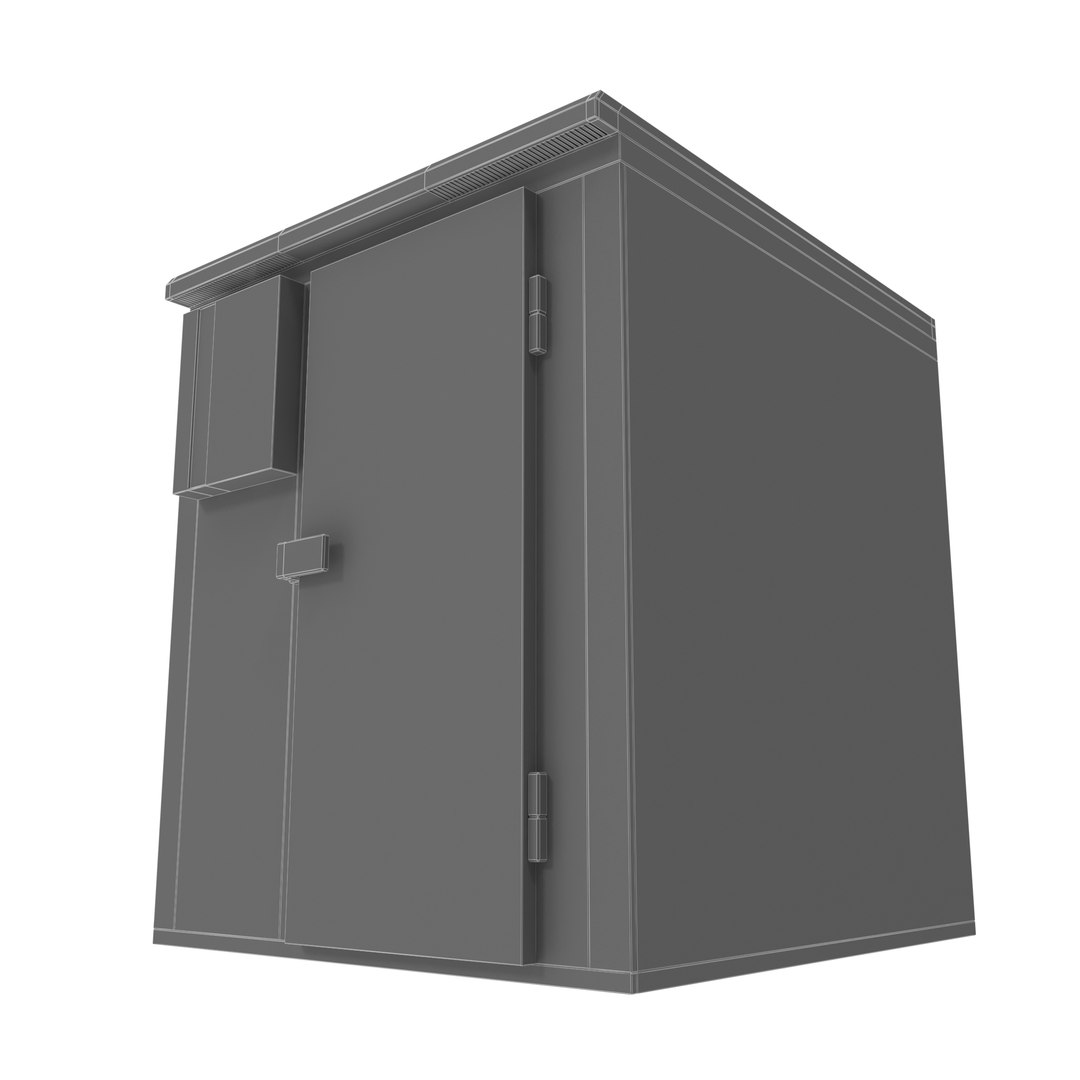 Walk In Fridge 3D Model - TurboSquid 1896107