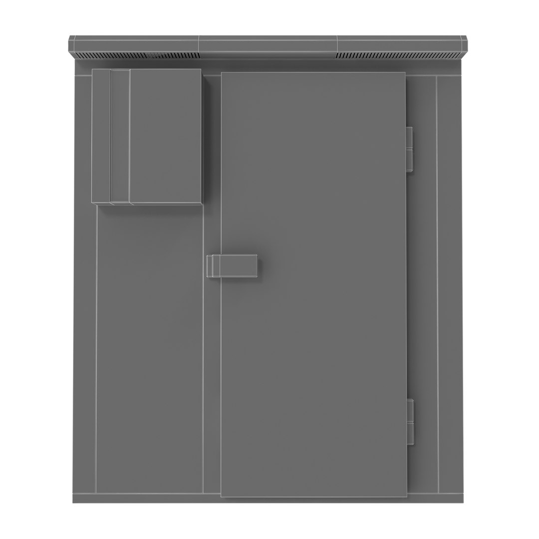 Walk In Fridge 3D Model - TurboSquid 1896107