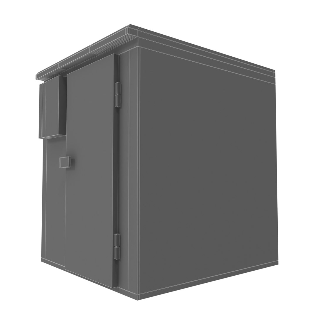 Walk In Fridge 3D Model - TurboSquid 1896107