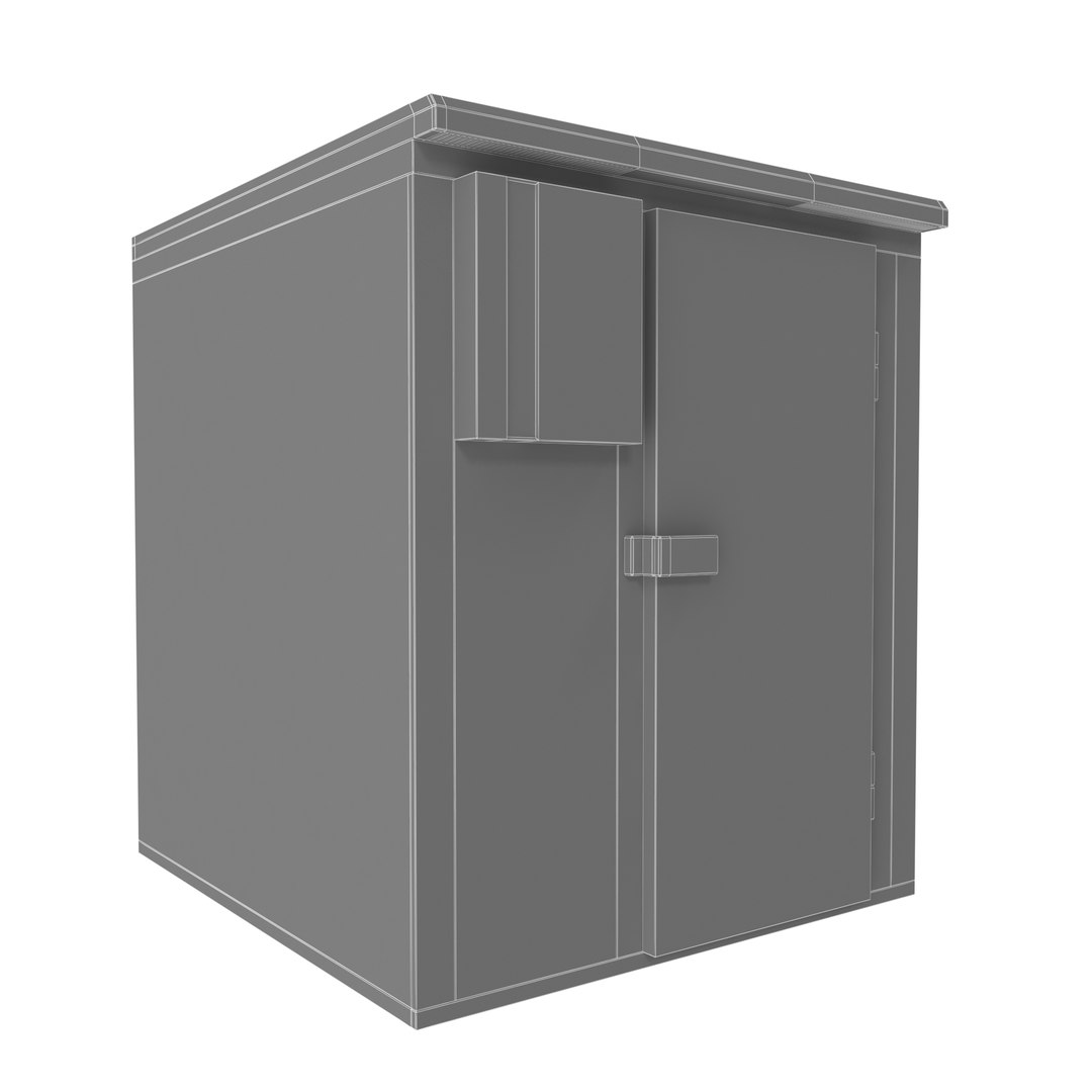 Walk In Fridge 3D Model - TurboSquid 1896107