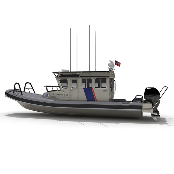 3d interceptor class safe boat model