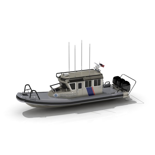 3d interceptor class safe boat model