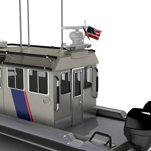 3d interceptor class safe boat model